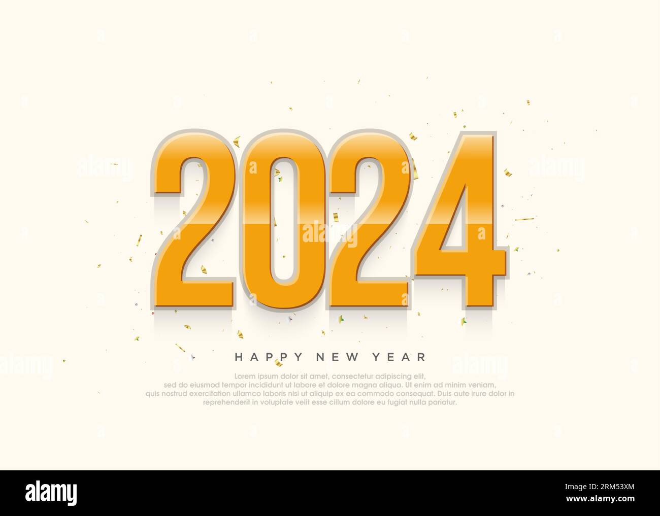 2024 background Stock Vector Images - Alamy