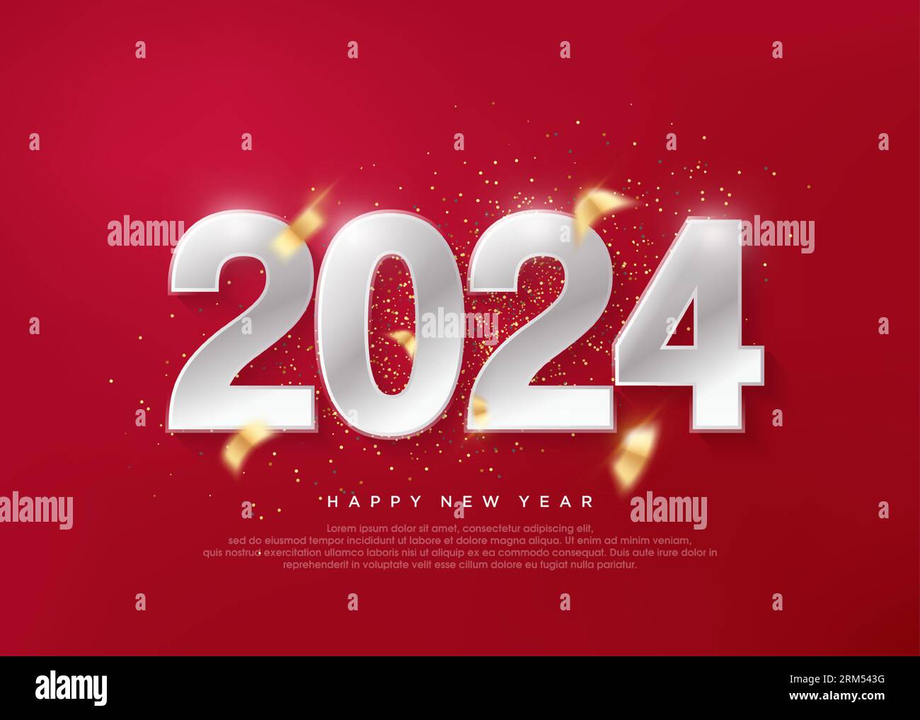 Classic number 2024, congratulations on the 2024 new year celebration ...