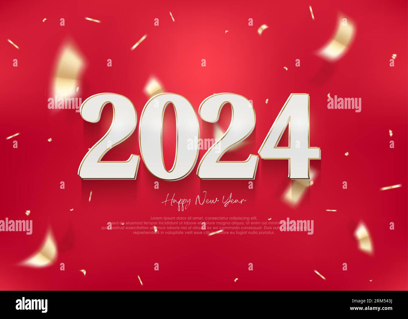 Classic number 2024, congratulations on the 2024 new year celebration ...