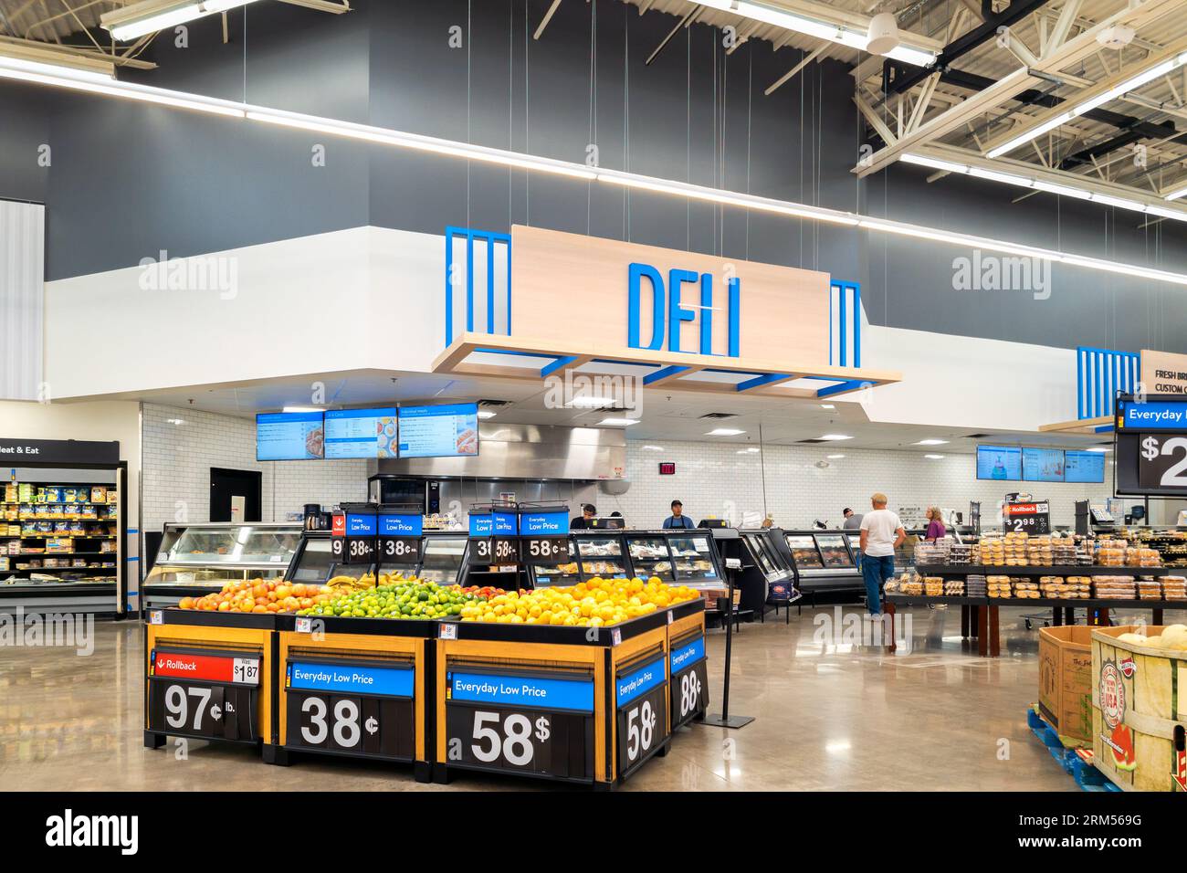 New Hartford, New York - Aug 6, 2023: Close-up View of Deli Meals ...
