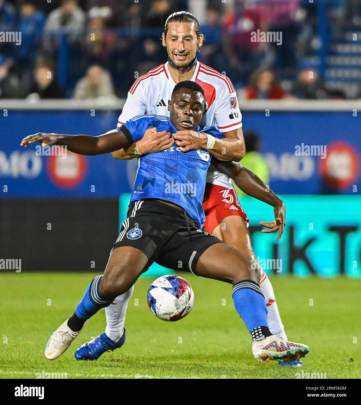 Montreal, Canada. 26th Aug, 2023. New England Revolution's Omar ...
