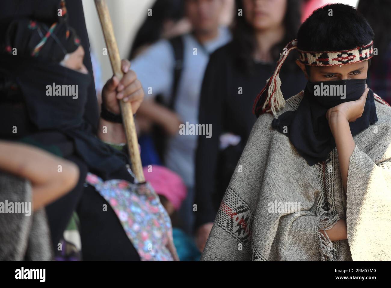 Mapuche resistance hi-res stock photography and images - Alamy