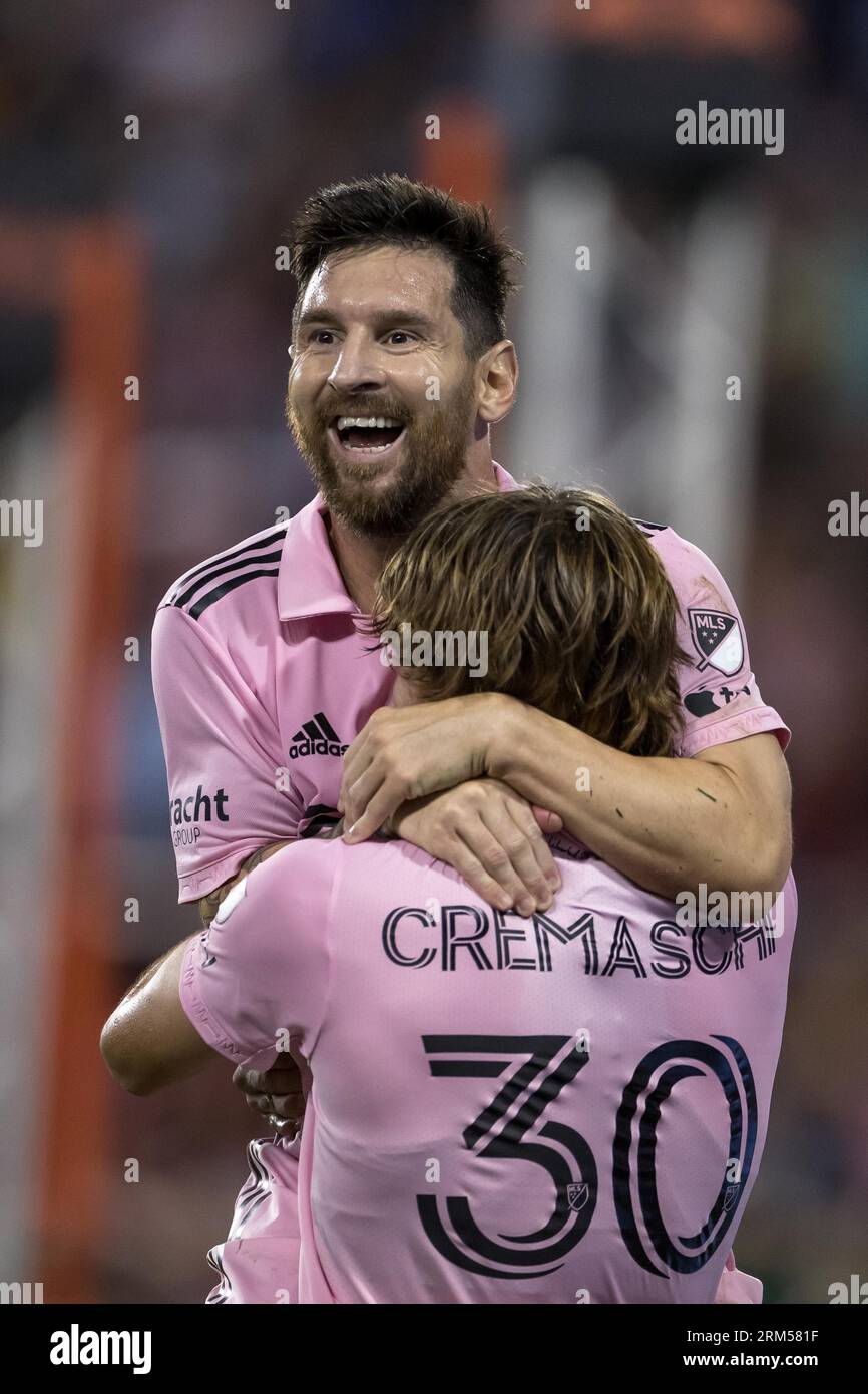 Harrison, United States Of America. 26th Aug, 2023. Lionel Messi of the ...