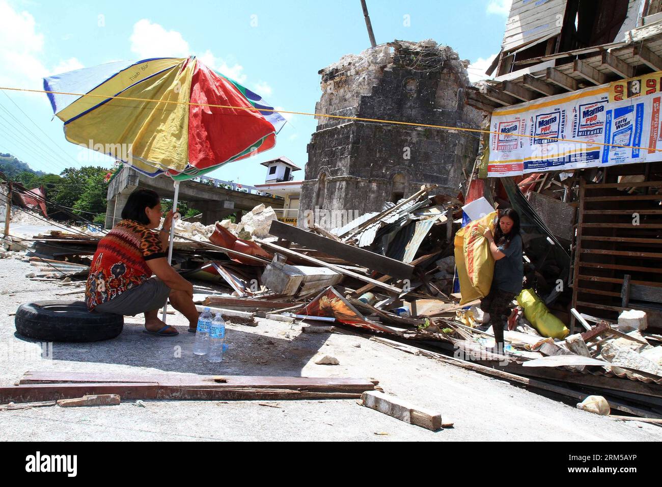 Bohol earthquake hi-res stock photography and images - Alamy