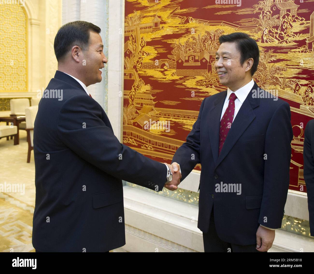 Kim yong nam kim il sung hi-res stock photography and images - Alamy