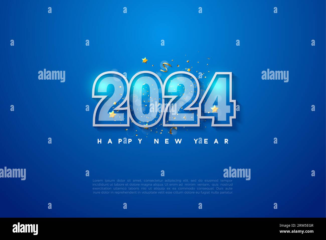 Lucky numbers typography Stock Vector Images - Alamy