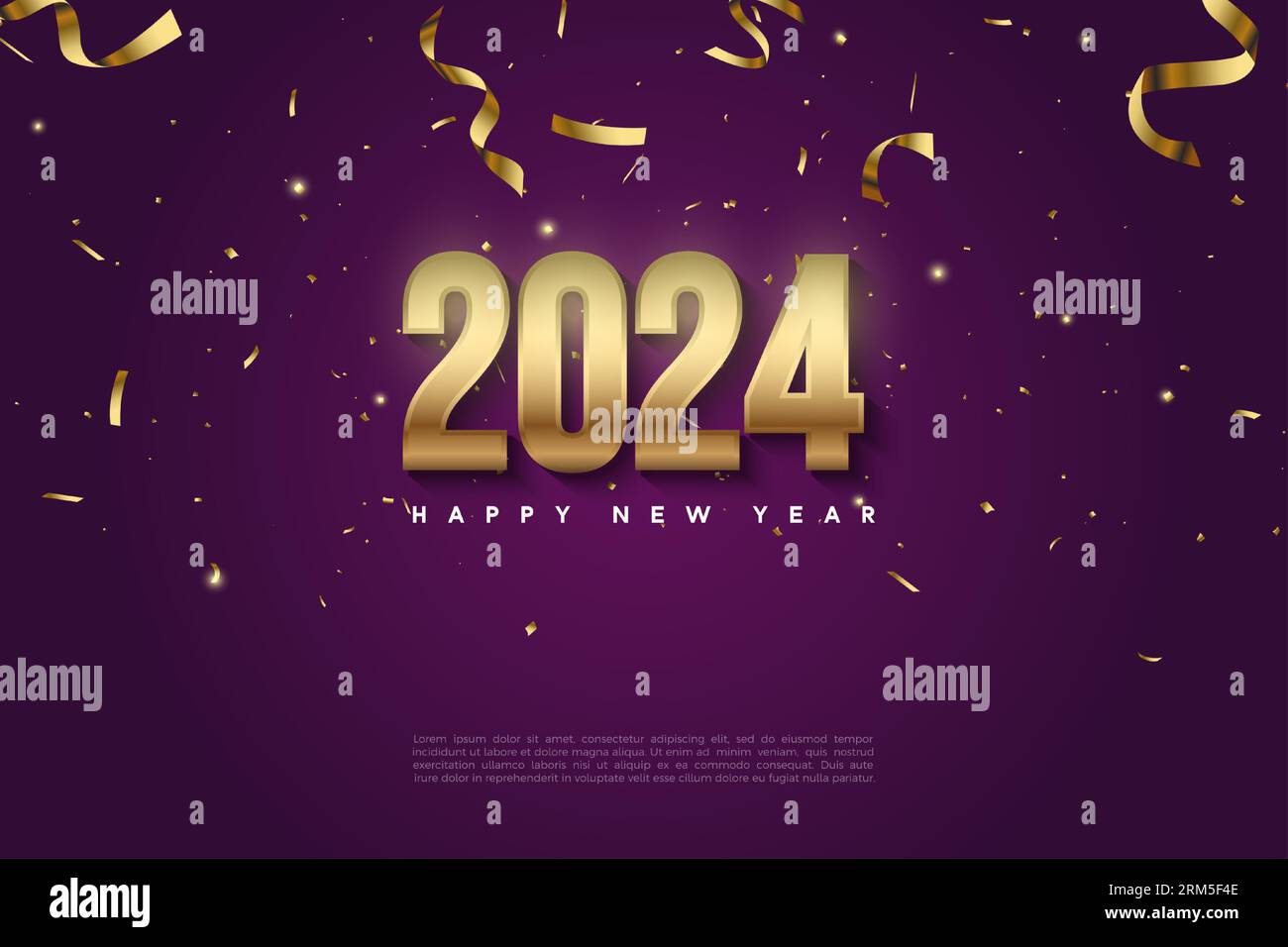 2024 numerals Stock Vector Images - Alamy