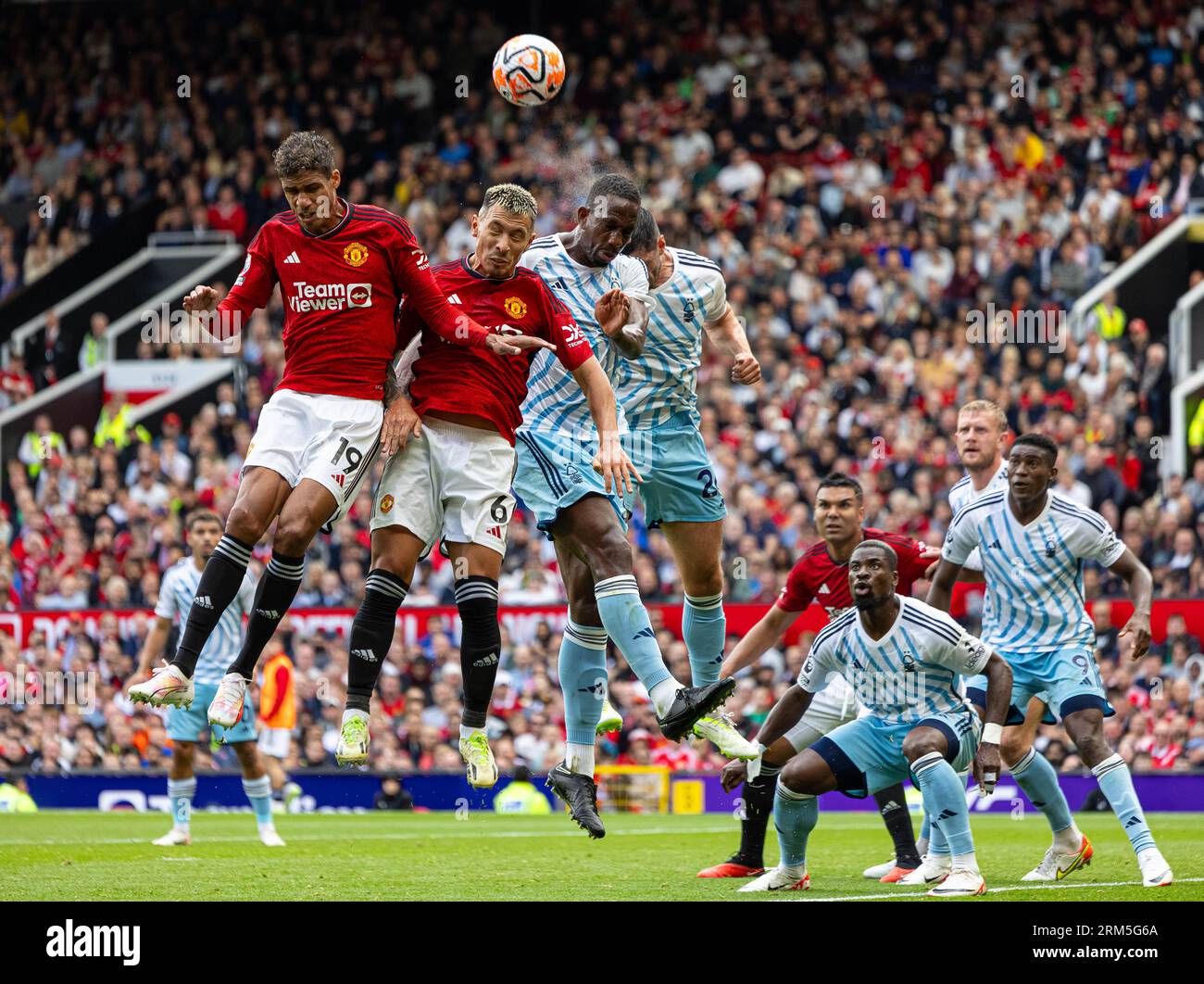 Raphael varane old trafford hi-res stock photography and images - Alamy