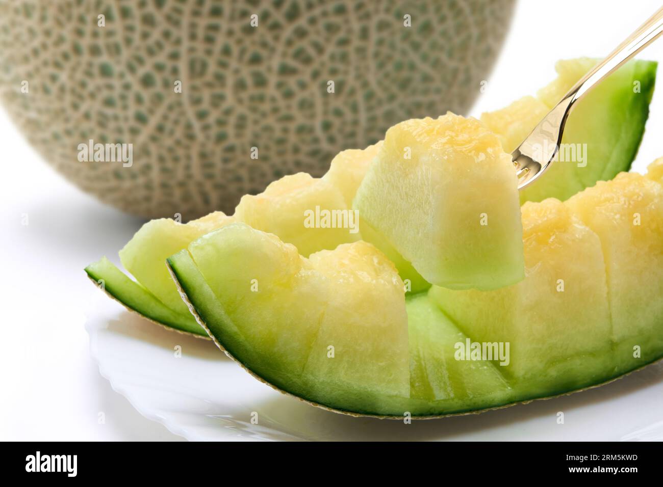 Melon meat vegetable hi-res stock photography and images - Alamy