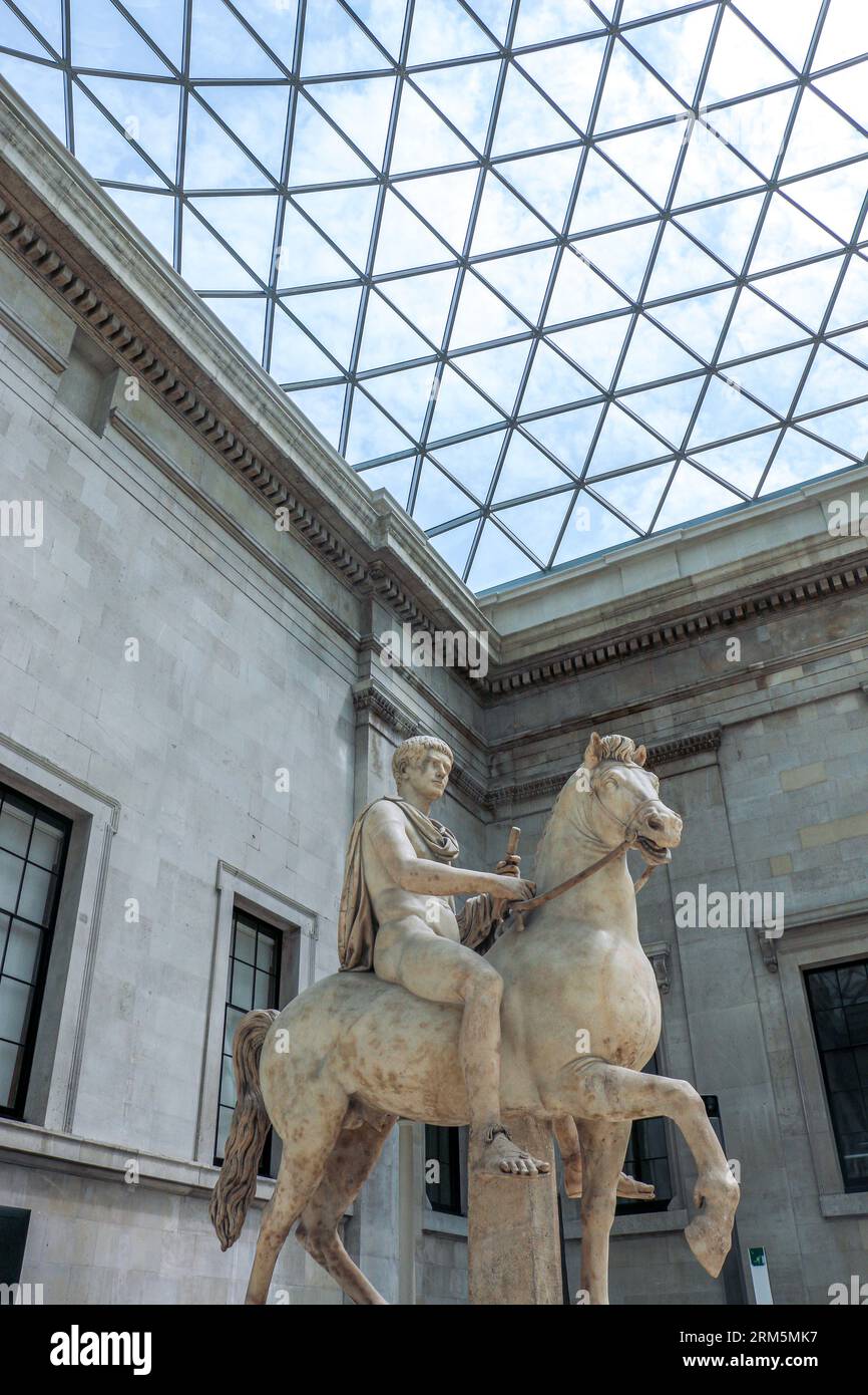 London, England, United Kingdom - 12th August 2023: View of ancient ...