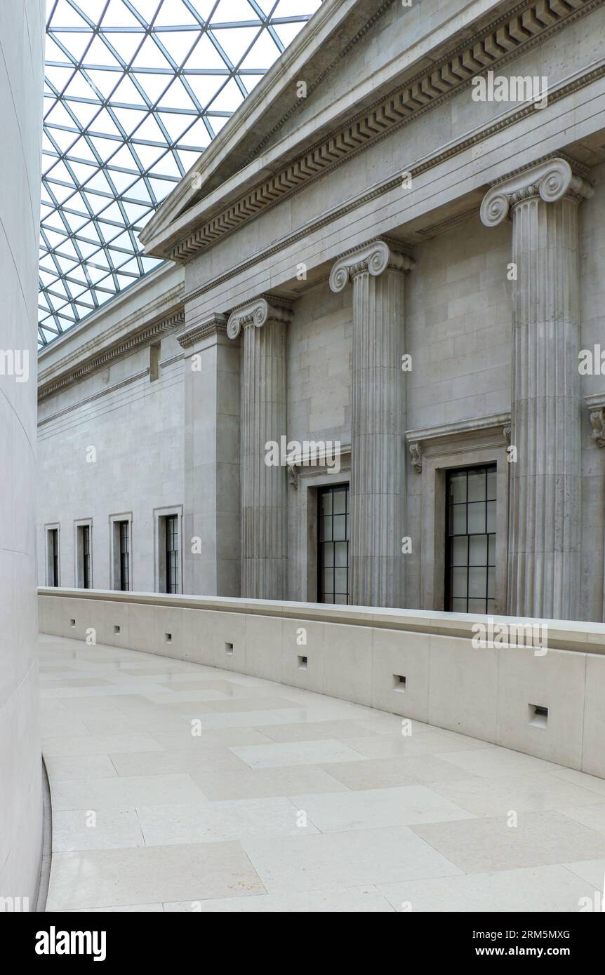 London, England, United Kingdom - 12th August 2023: Beautiful interior ...