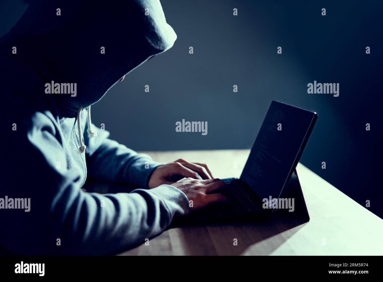 Hacker writing hi-res stock photography and images - Alamy