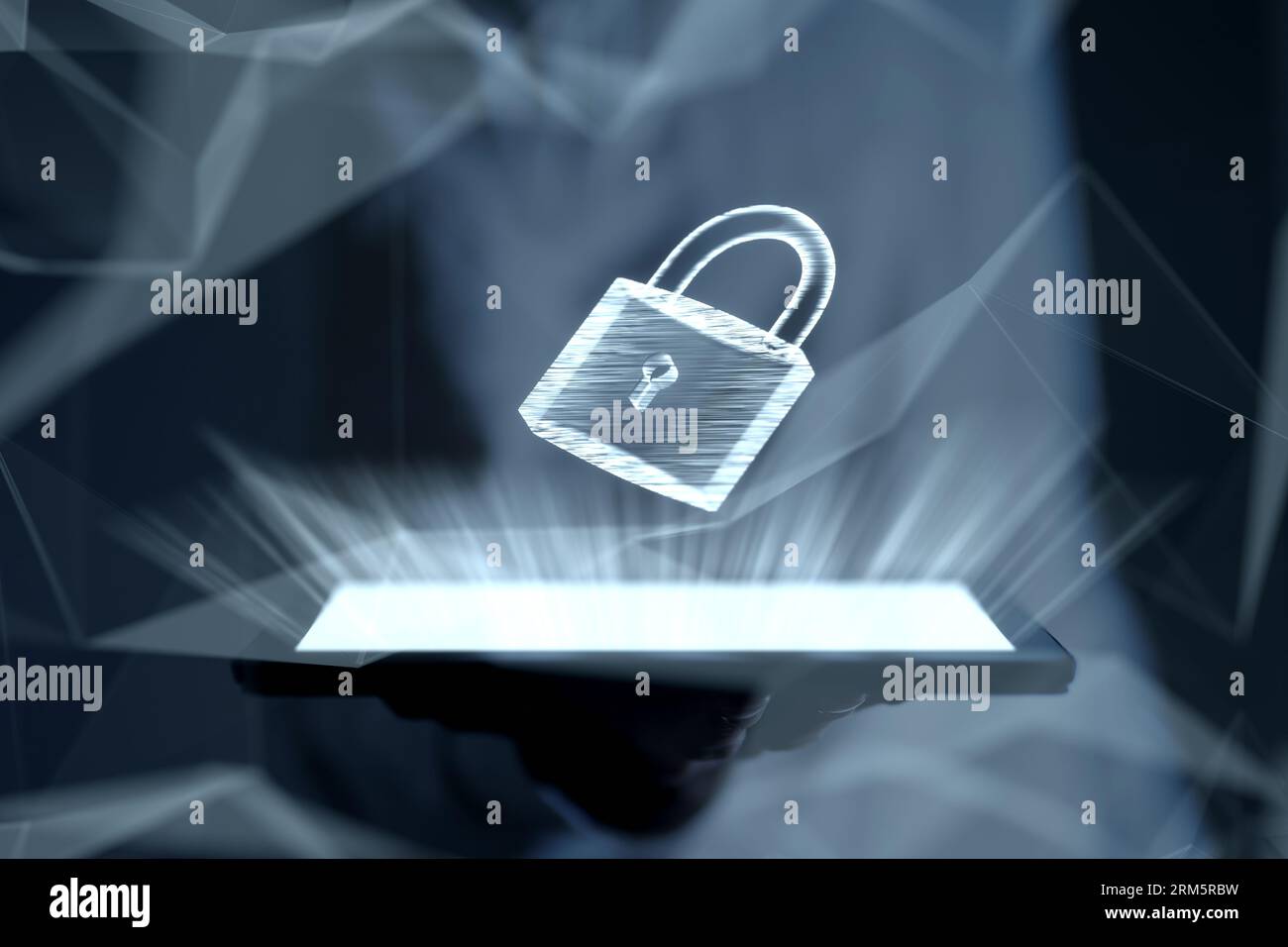 Image to enhance device security Stock Photo - Alamy