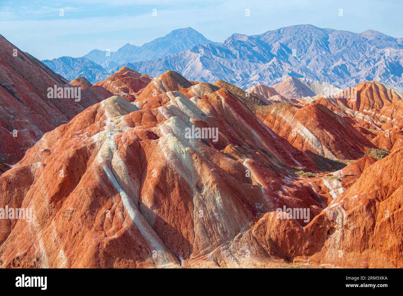 Colourful Hills Scenic Area of Zhangye National Geopark (Zhangye Danxia ...