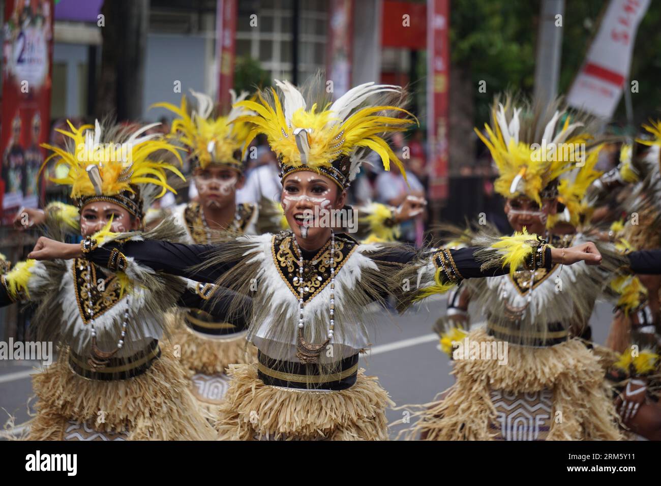 Yospan (yosim pancar) dance from west papua at BEN Carnival. This dance ...