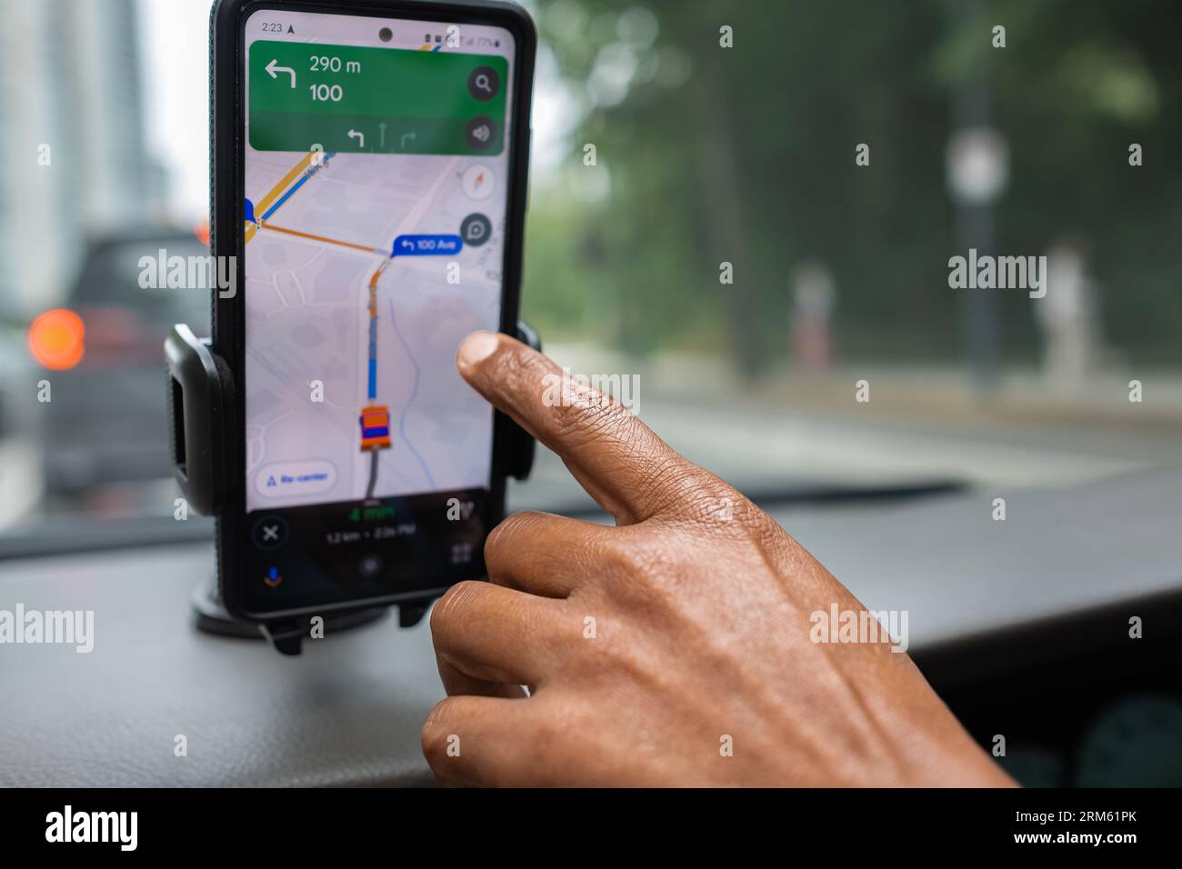 Using a road map hi-res stock photography and images - Alamy