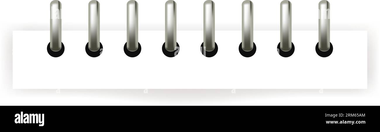 Silver bookbinding Stock Vector Images - Alamy