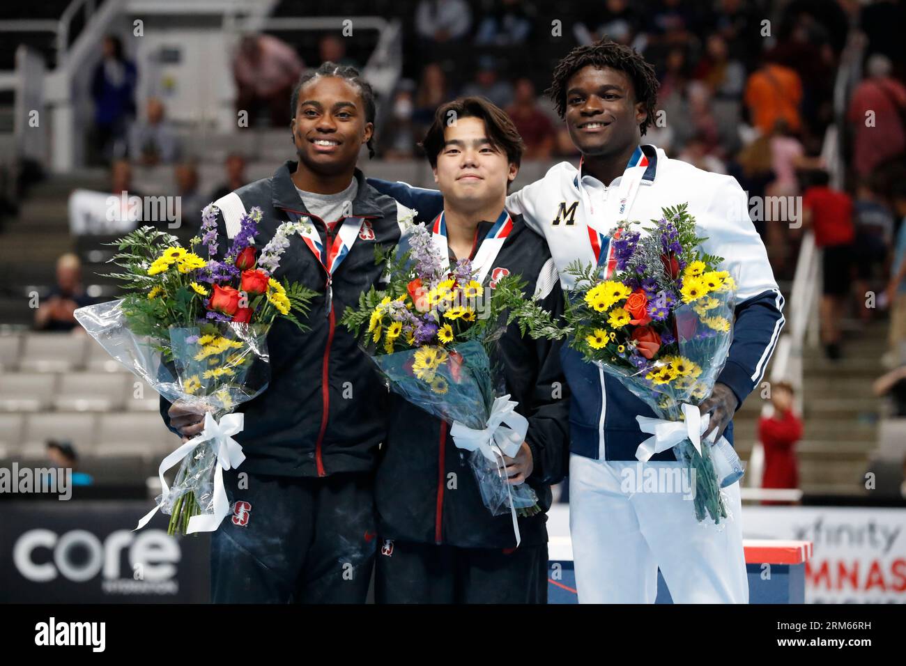 San Jose, California, USA. 26th Aug, 2023. All-Around silver medalist ...