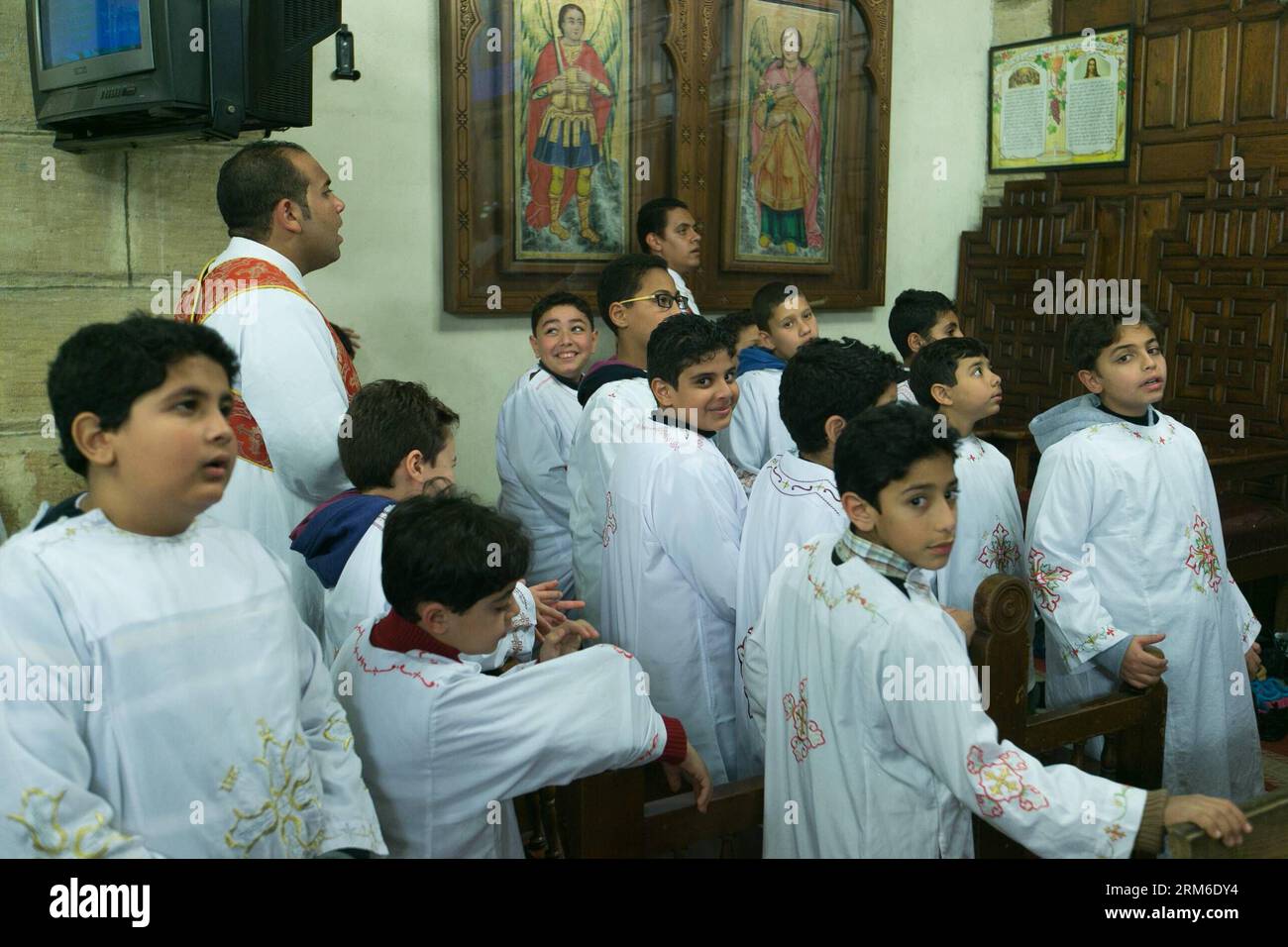 Coptic church maadi cairo hi-res stock photography and images - Alamy