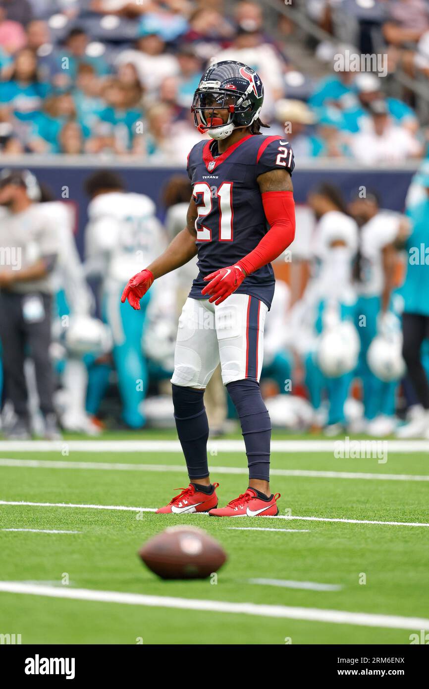 Houston Texans cornerback Steven Nelson (21) in action during an NFL ...