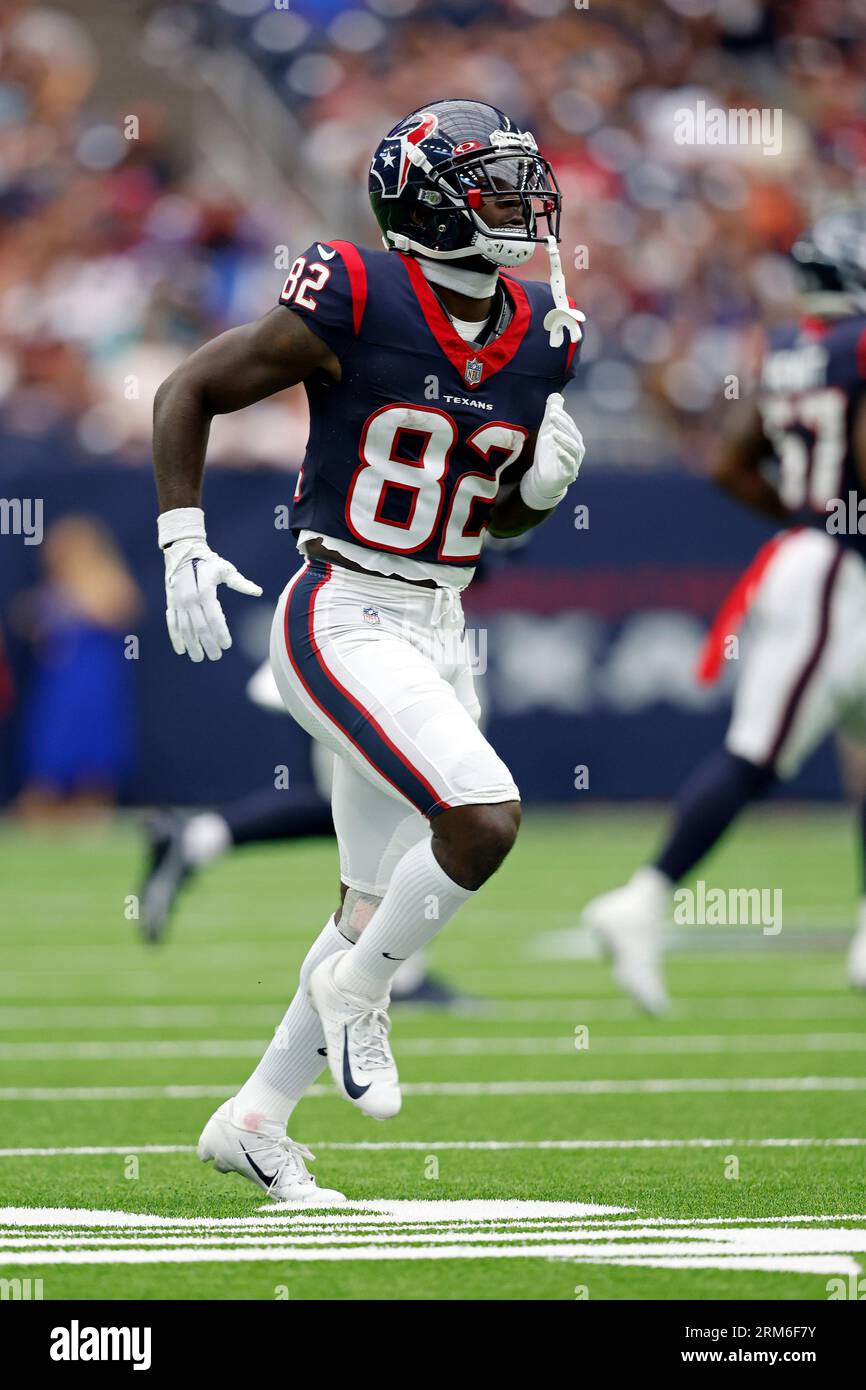 Houston Texans wide receiver Steven Sims (82) in action during an NFL ...