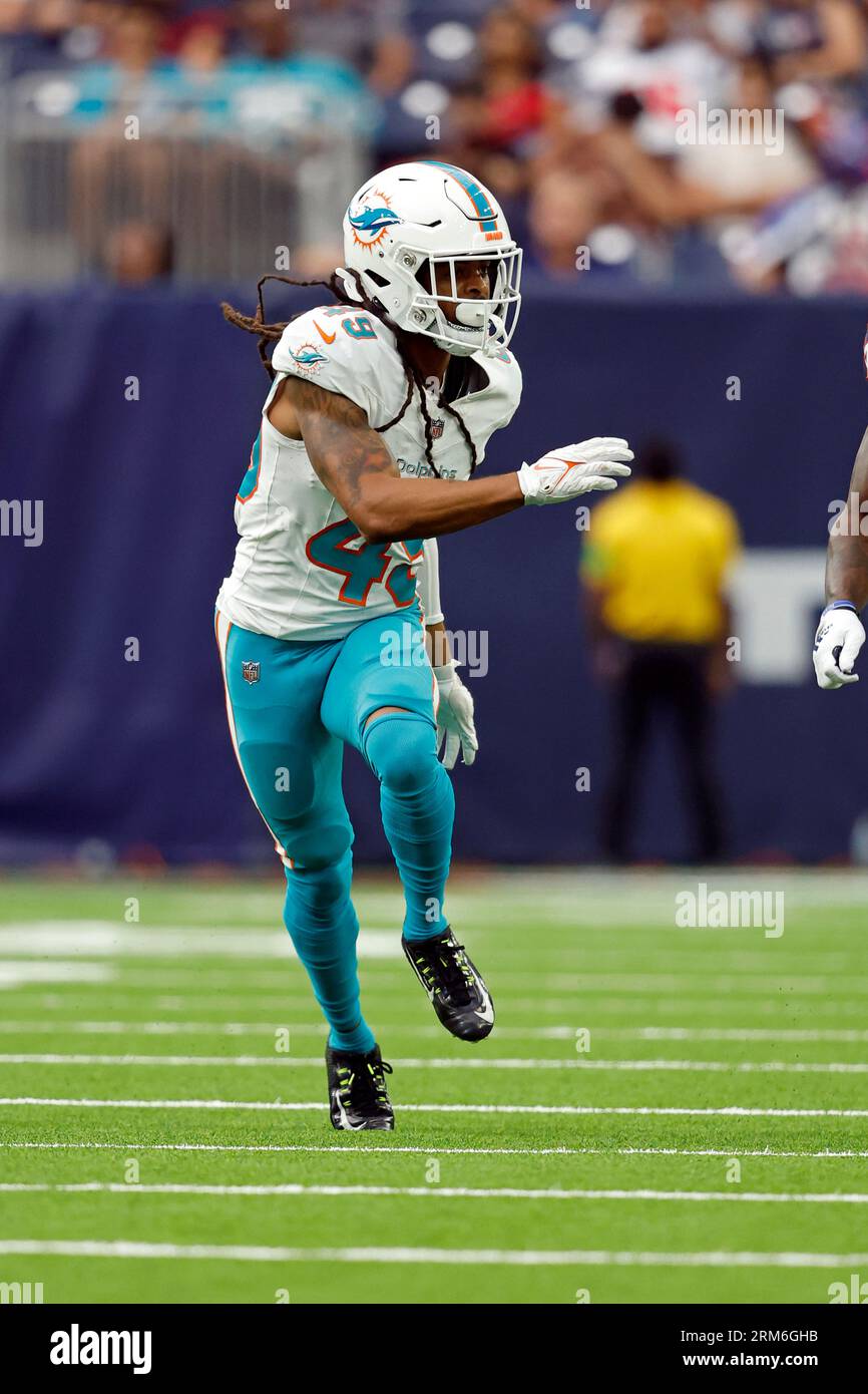 Miami Dolphins cornerback Parry Nickerson (49) in action during an NFL ...