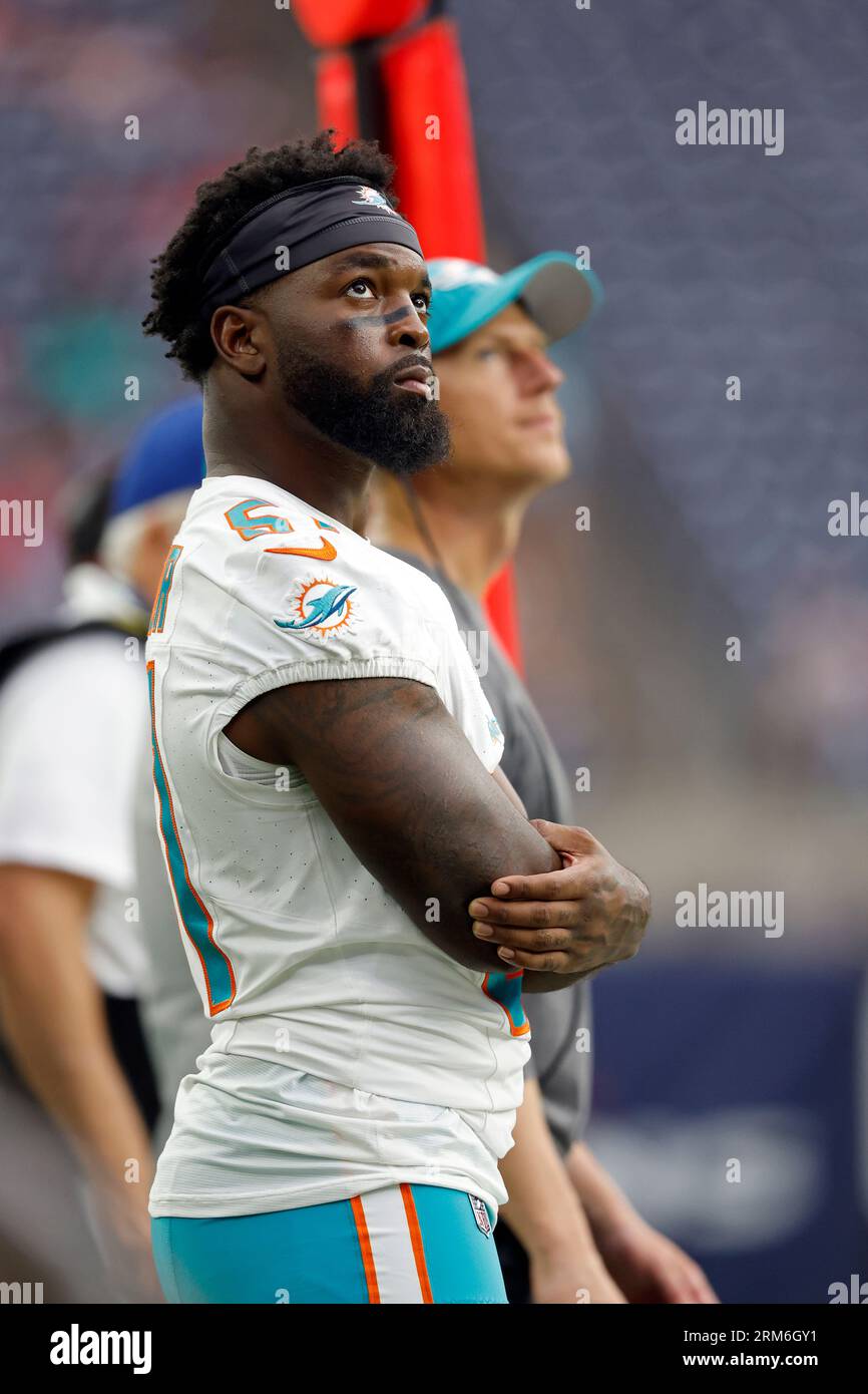 Miami Dolphins linebacker David Long Jr. (51) during an NFL preseason ...