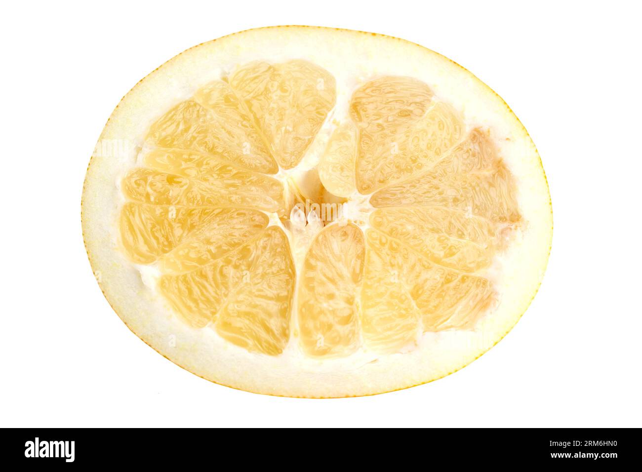 Fresh yellow pomelo fruit isolated on white background. Fresh ...