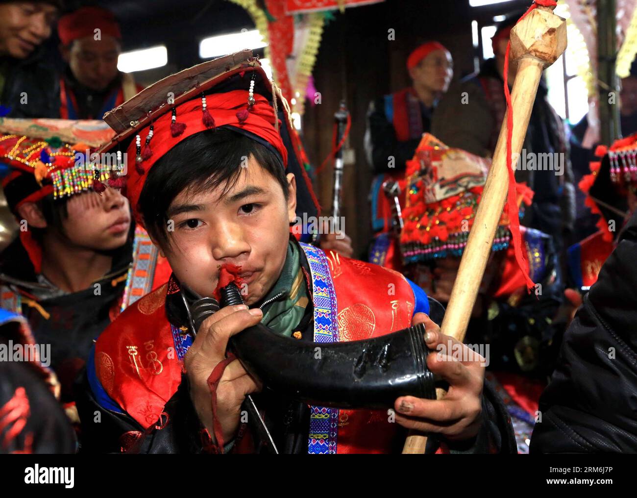 Yao people ceremony hi-res stock photography and images - Alamy