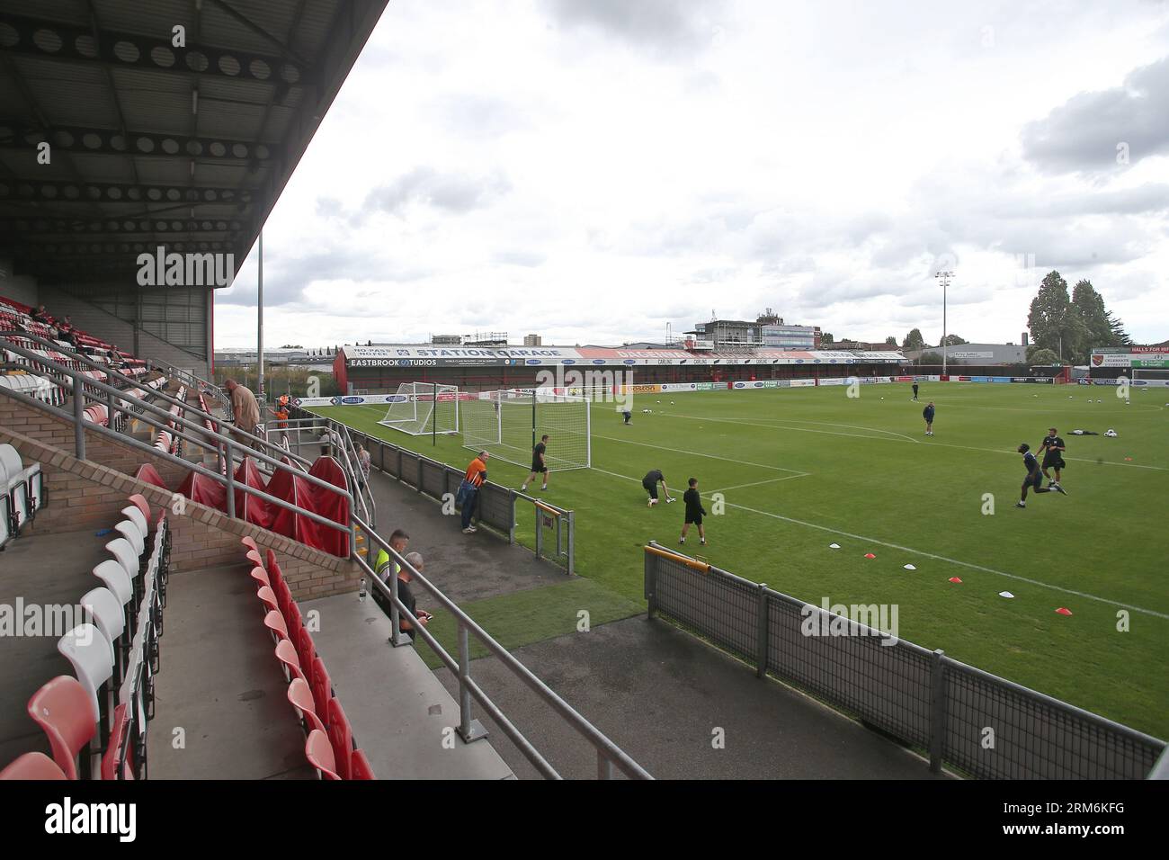 General view of the ground during Dagenham & Redbridge vs Barnet ...