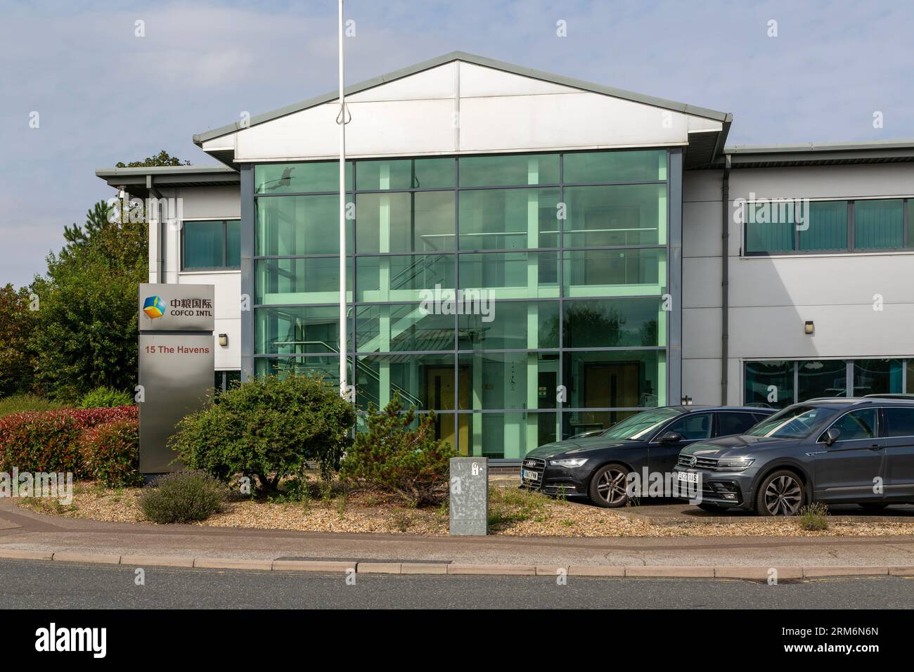 COFCO International Ltd, offices at Ransomes industrial estate, Ipswich ...