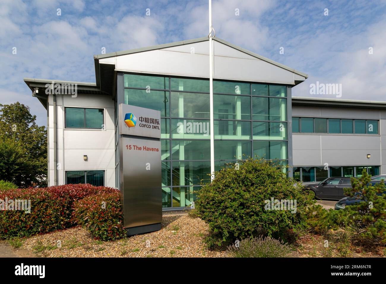 COFCO International Ltd, offices at Ransomes industrial estate, Ipswich ...