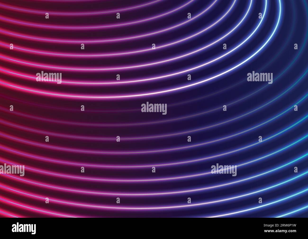 Bright blue purple neon wavy lines abstract background. Vector design ...