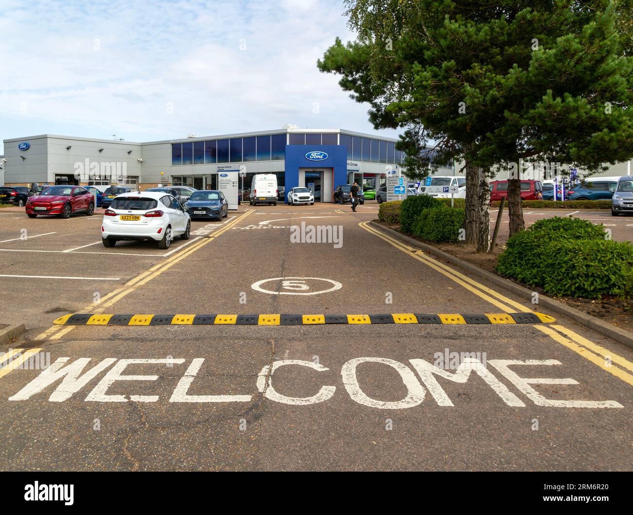 John Grose Ford car dealership, Ransomes industrial estate, Ipswich ...
