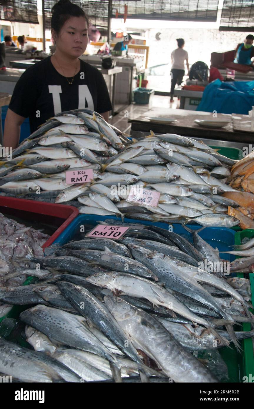 Central market at Sibu, Sarawak, Malaysia Stock Photo - Alamy