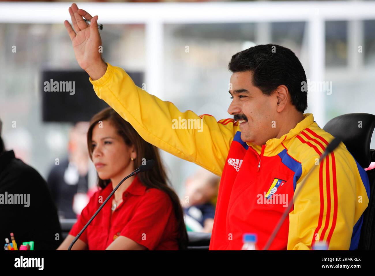 Image provided by Venezuela s Presidency shows Venezuelan President ...