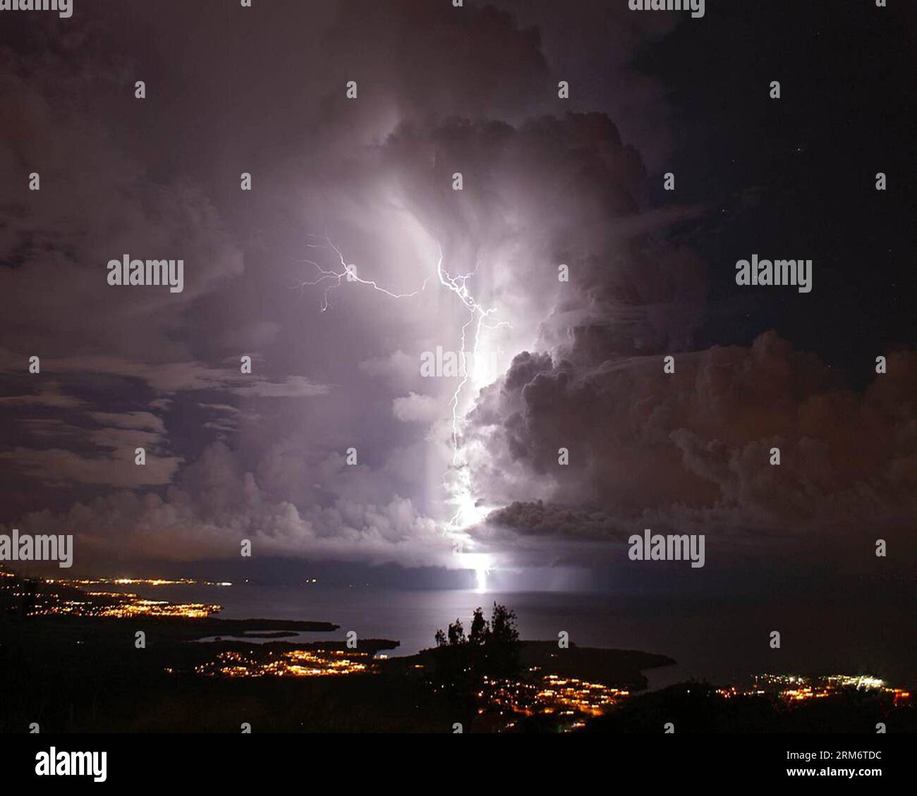 (140128) -- ZULIA, Jan. 28, 2014 (Xinhua) -- Image provided by the ...