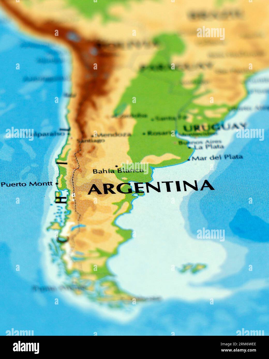 Argentina Contry Map