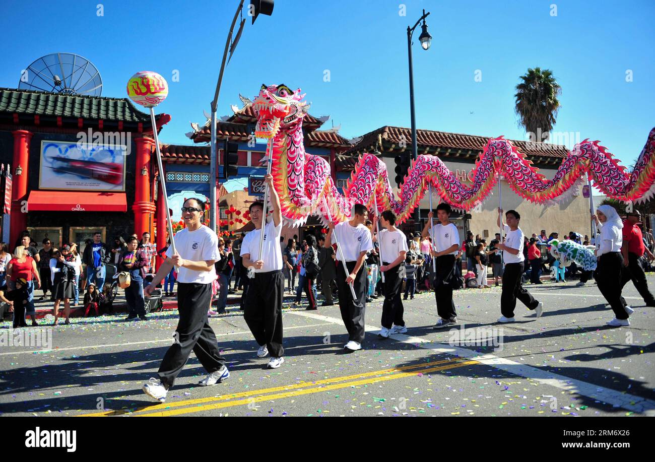 Los angeles golden dragon parade hi-res stock photography and images ...