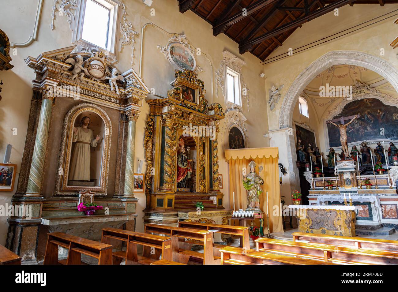 The Church of Sant'Emidio in Agnone is a splendid testimony of the ...
