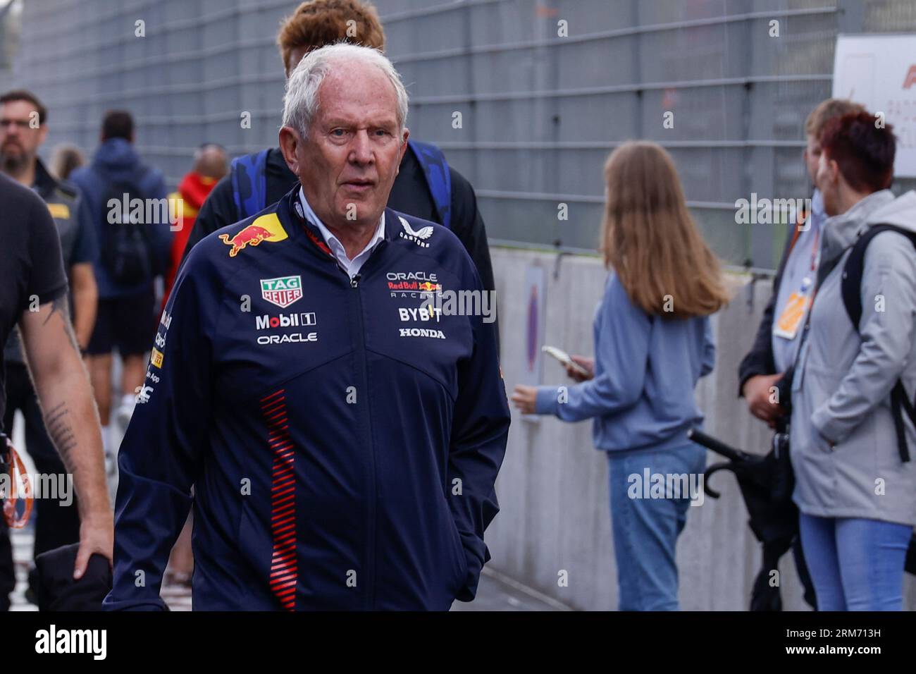 ZANDVOORT, NETHERLANDS - AUGUST 26: Helmut Marko of Oracle Red Bull ...