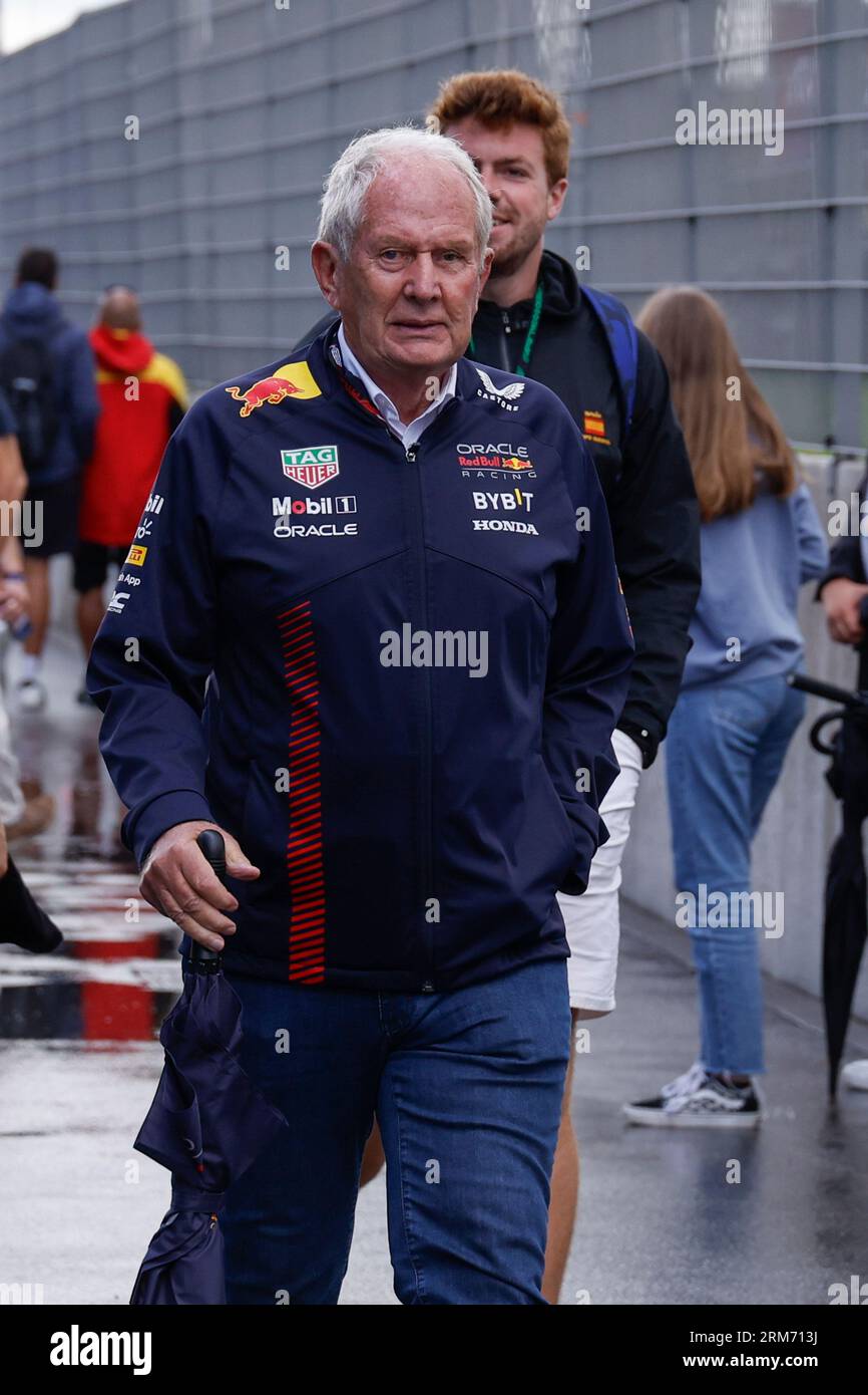 ZANDVOORT, NETHERLANDS - AUGUST 26: Helmut Marko of Oracle Red Bull ...