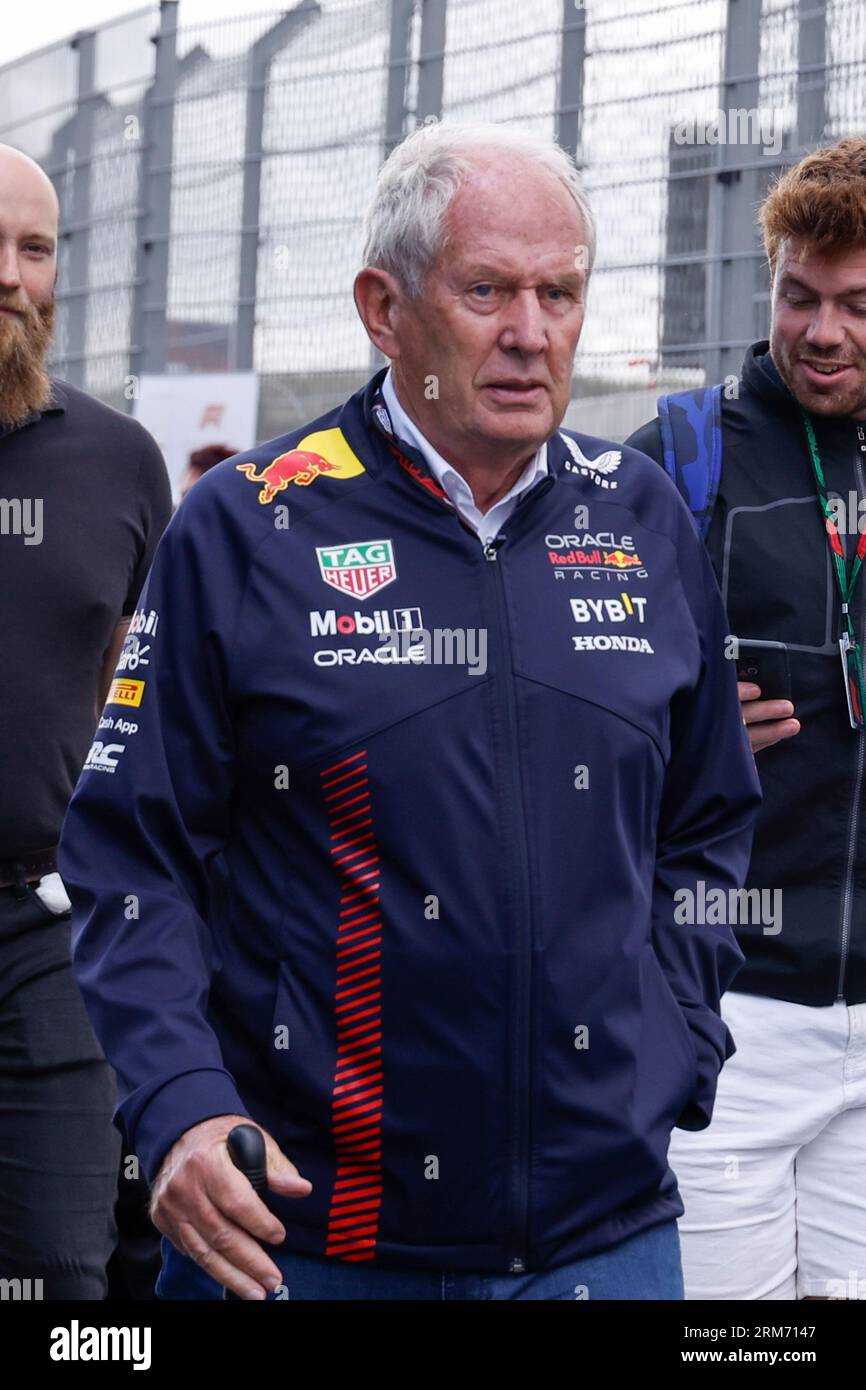 ZANDVOORT, NETHERLANDS - AUGUST 26: Helmut Marko of Oracle Red Bull ...