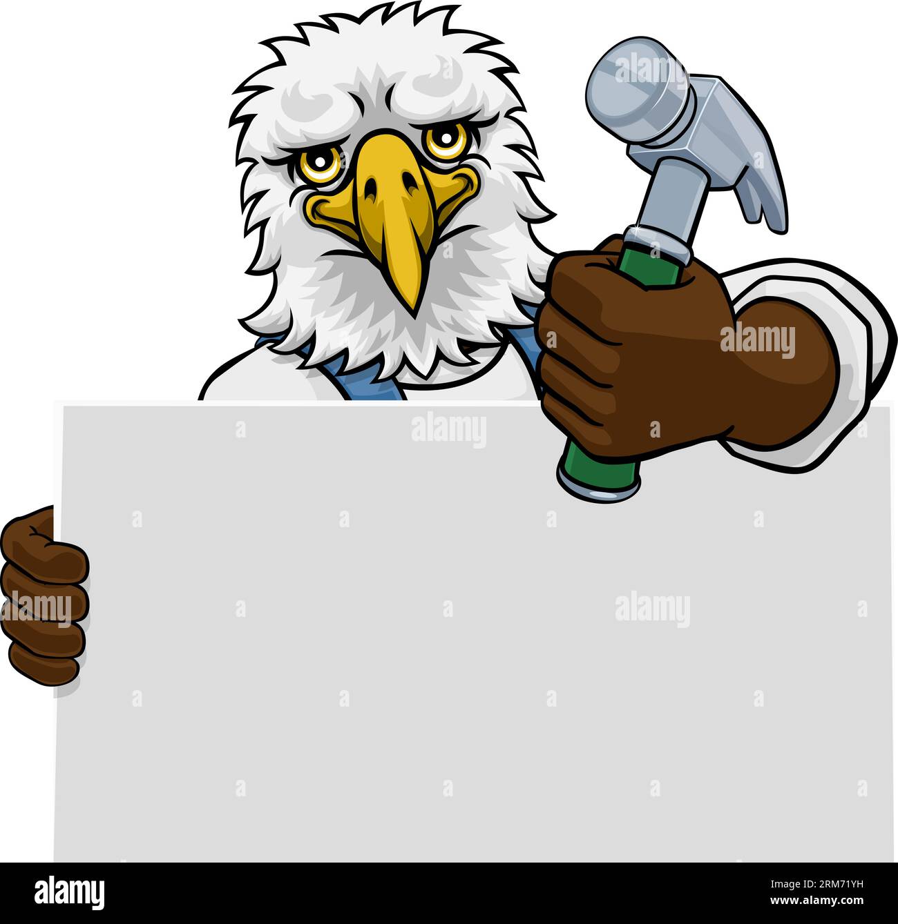 Man bird cartoon illustration hi-res stock photography and images - Alamy