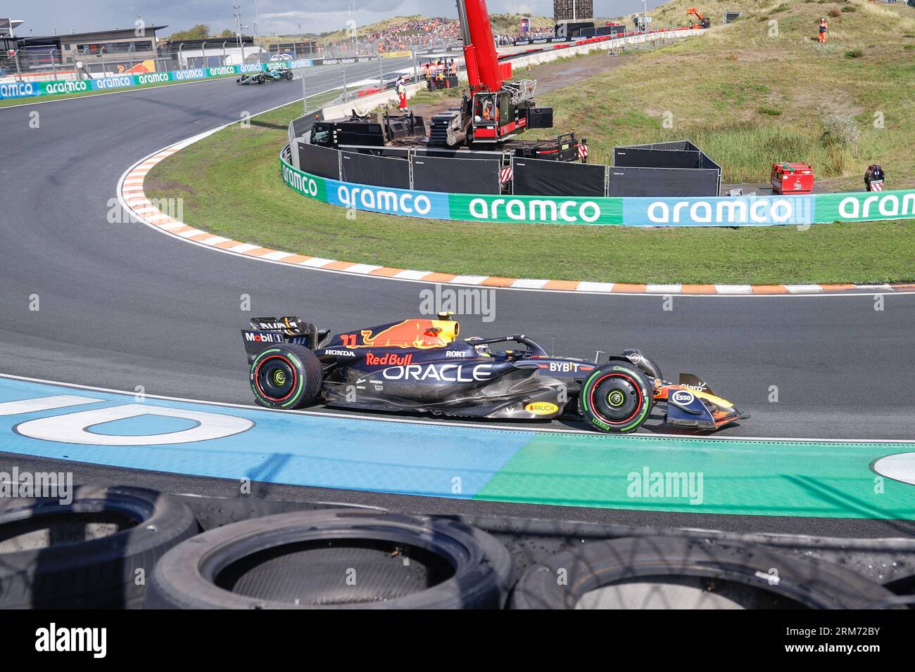ZANDVOORT, NETHERLANDS - AUGUST 26: Sergio Perez of Oracle Red Bull ...
