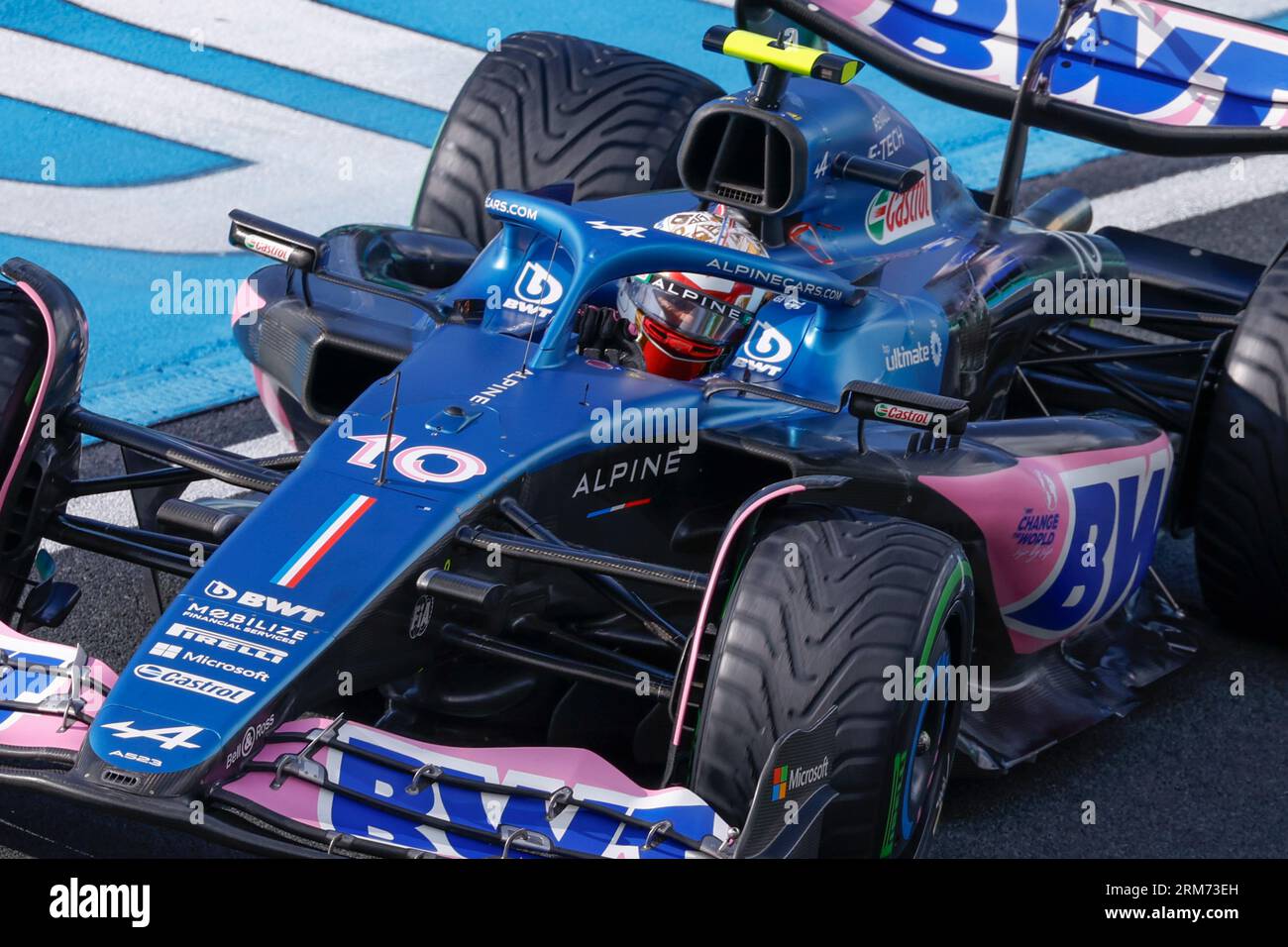 ZANDVOORT, NETHERLANDS - AUGUST 26: Pierre Gasly of BWT Alpine F1 Team ... ZANDVOORT, NETHERLANDS - AUGUST 26: Pierre Gasly of BWT Alpine F1 Team ...