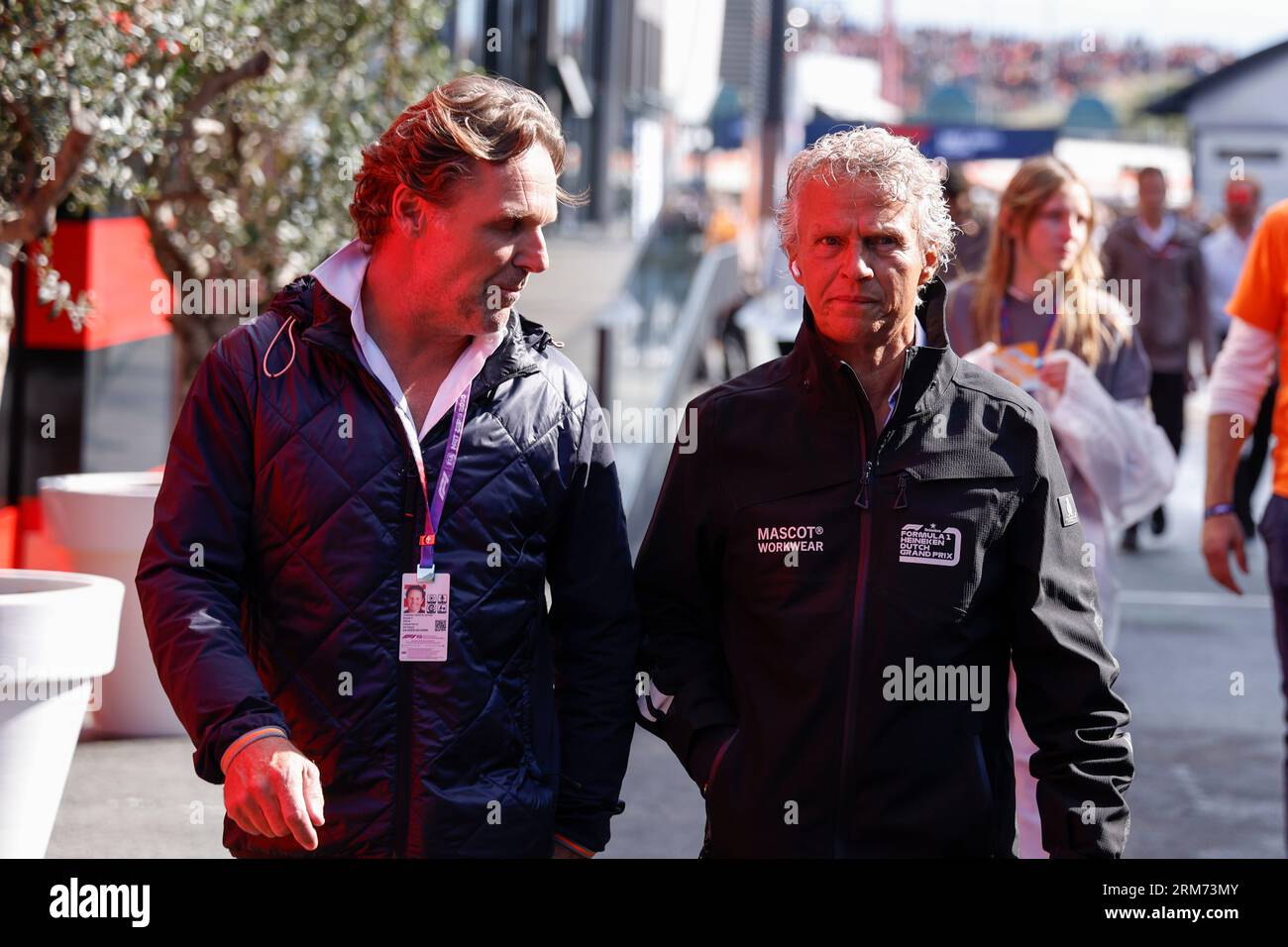 ZANDVOORT, NETHERLANDS - AUGUST 26: Jan Lammers (sporting director ...