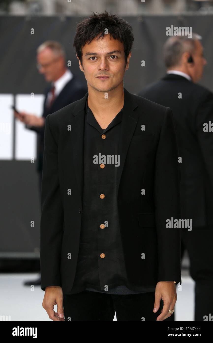 Jamie Cullum attends the World Premiere of "King Of Thieves" at Vue ...