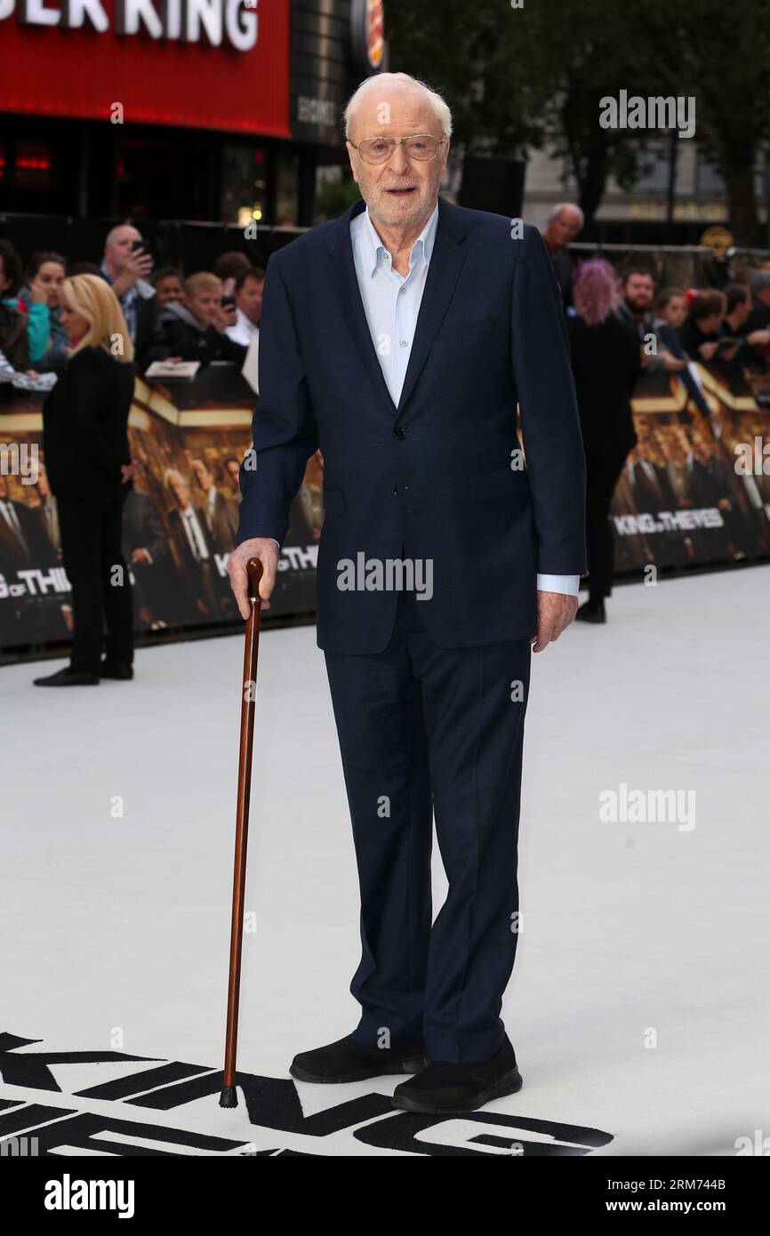 Sir Michael Caine attends the World Premiere of "King Of Thieves" at ...