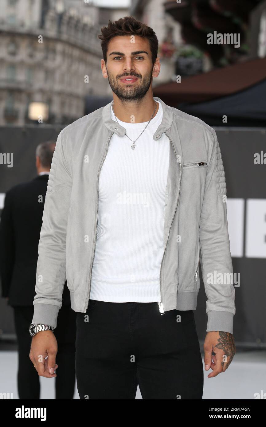 Adam Collard attends the World Premiere of "King Of Thieves" at Vue ...